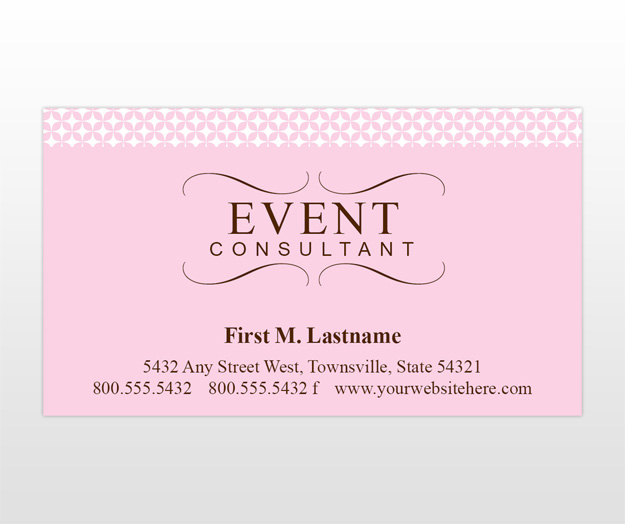 Wedding Event Planner Business Card Templates MyCreativeShop