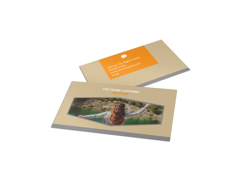Addiction & Rehab Center Business Card Template