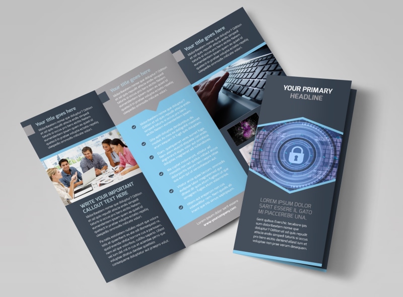 IS Security Brochure Template MyCreativeShop IS Security Brochure Template MyCreativeShop