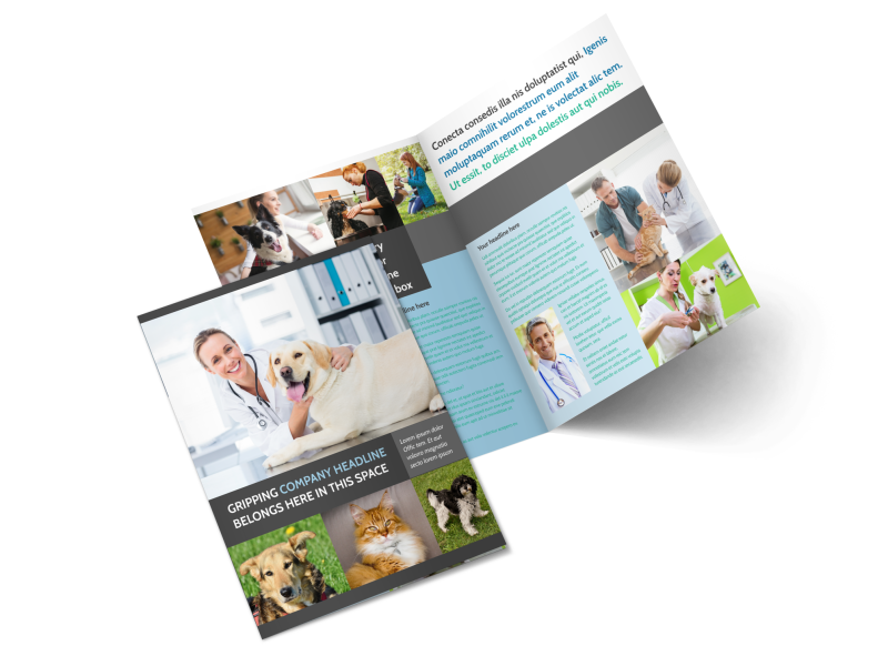 Veterinarian Brochure Template | MyCreativeShop