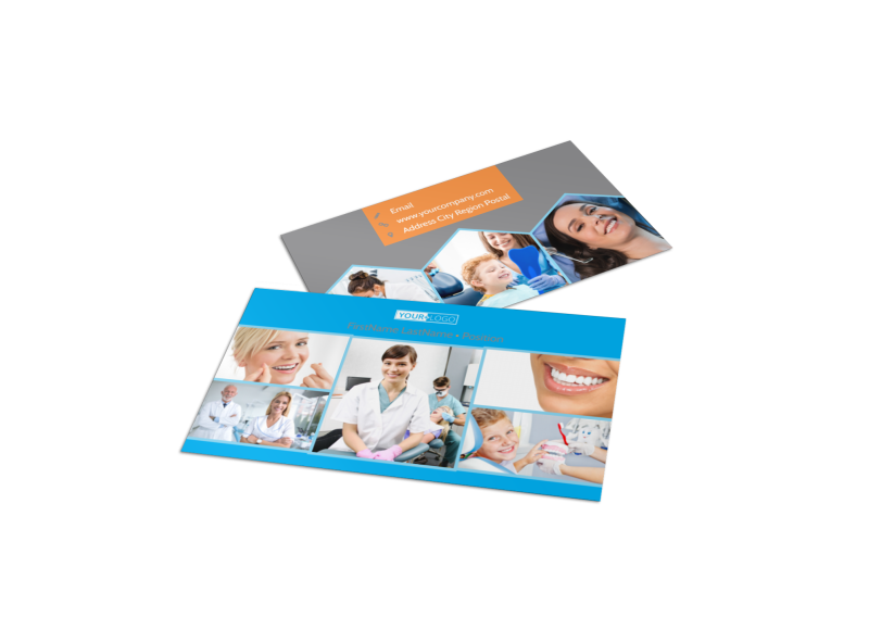 Dental Business Card Template MyCreativeShop
