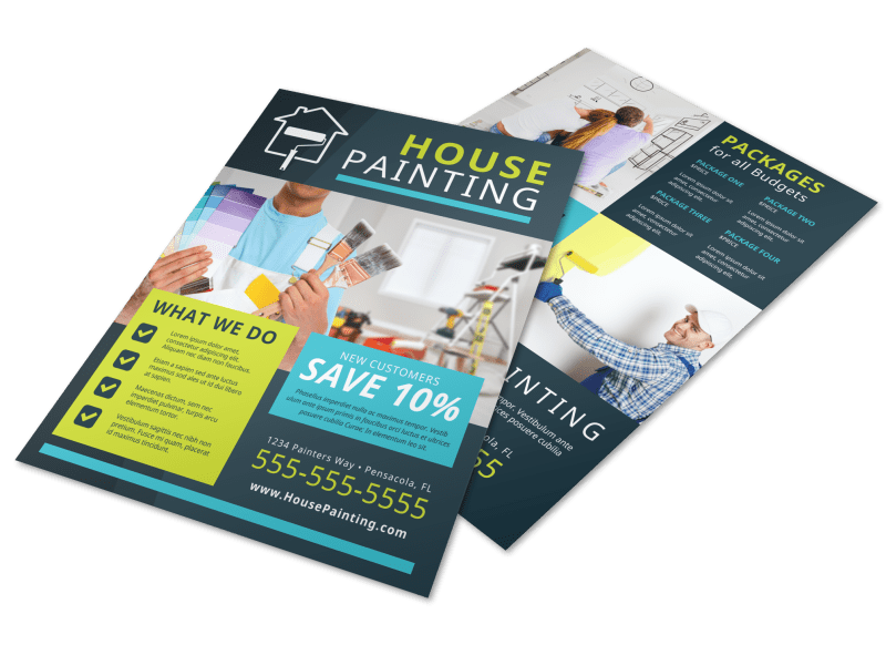 House Painters Flyer Template MyCreativeShop