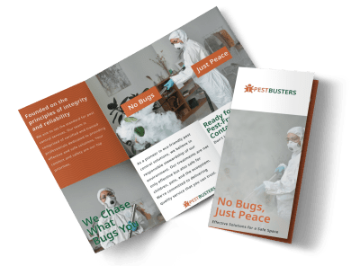 Pest Control Brochure Templates | MyCreativeShop