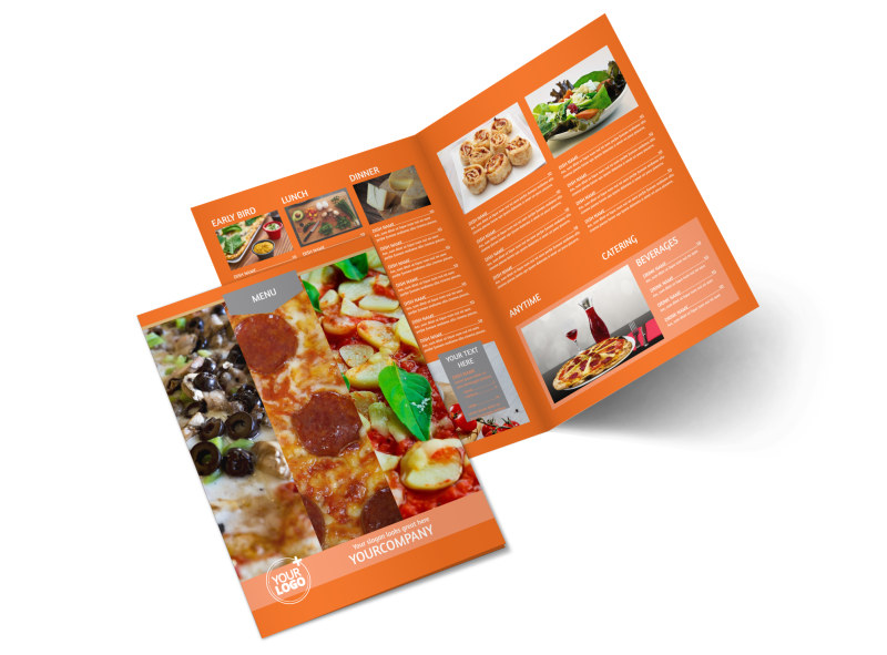 Pizza Menu Brochure Template MyCreativeShop