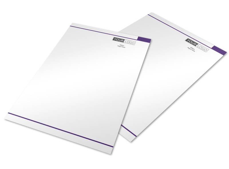 Pediatric Care Letterhead Template | MyCreativeShop