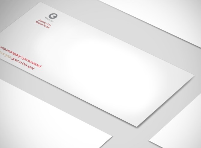 Leading Travel Agents Envelope Template