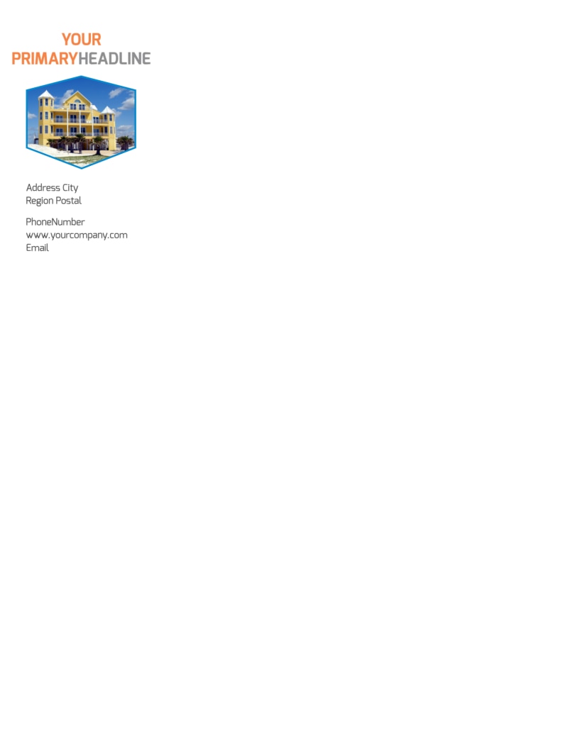 Property Management Letterhead Template | MyCreativeShop