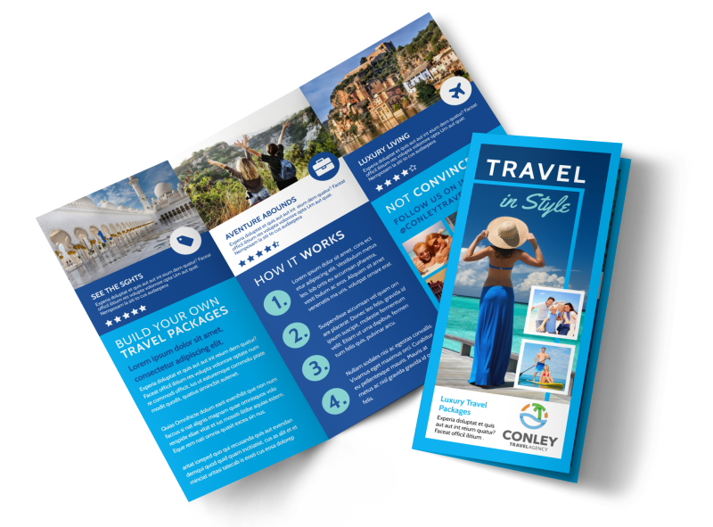 Awesome Travel Agents Brochure Template MyCreativeShop
