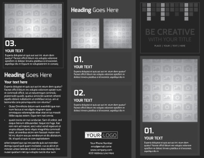 Popular Music Band Brochure Template | MyCreativeShop