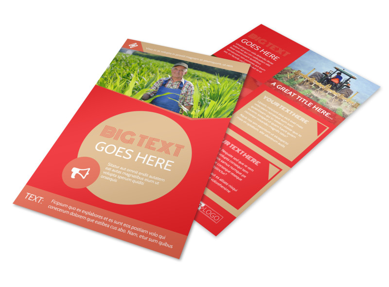 Agriculture Flyer Templates | MyCreativeShop