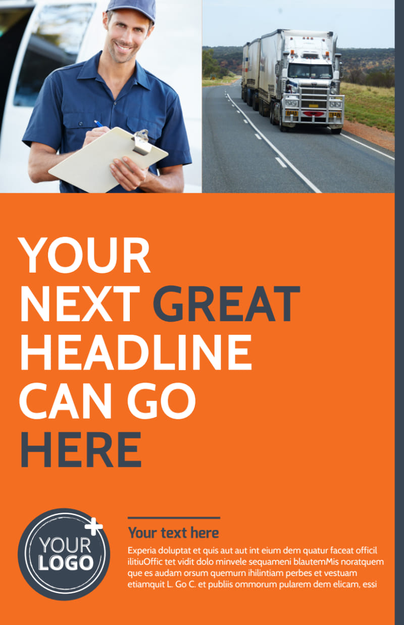 Moving Company Flyer Template | MyCreativeShop