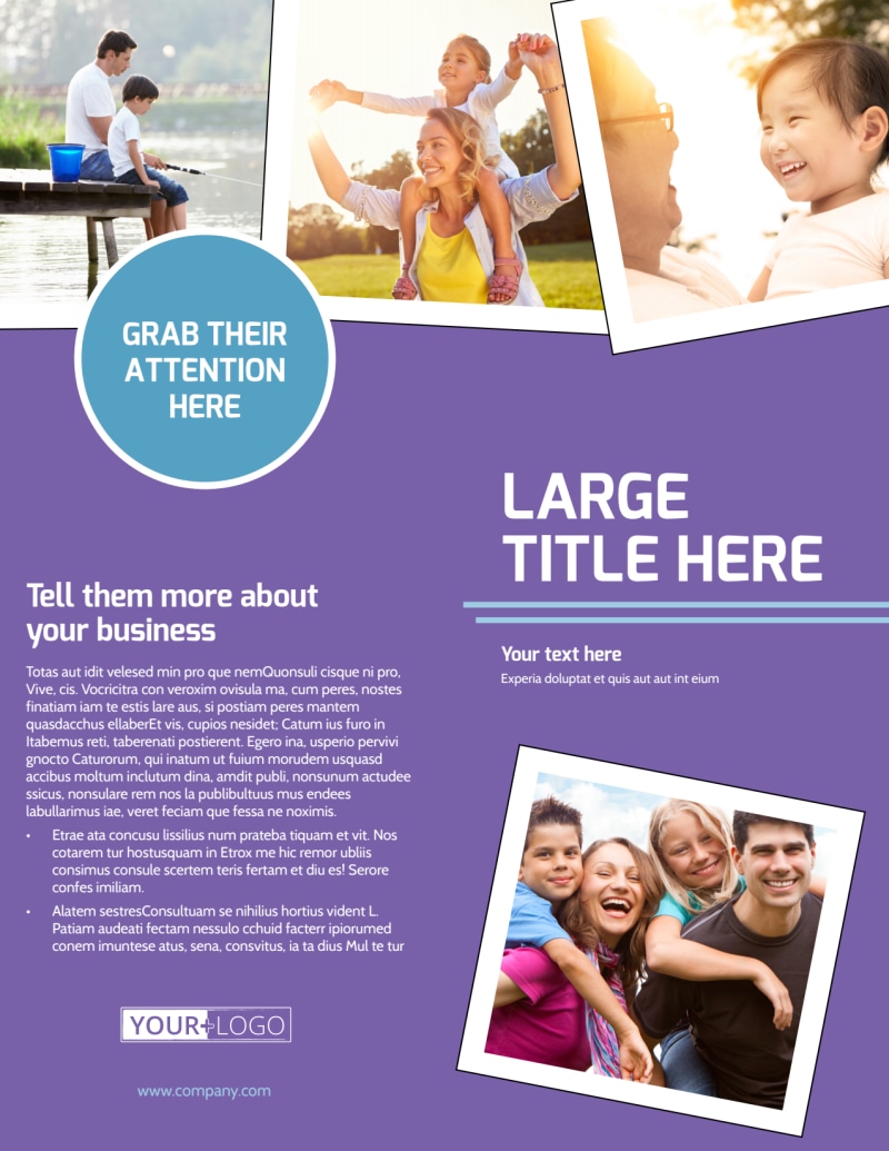 Child Adoption Services Flyer Template | MyCreativeShop