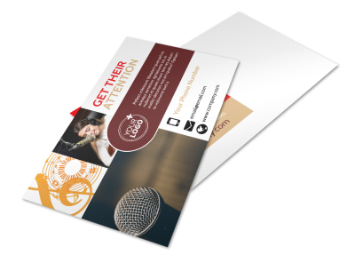 Music Lesson Postcard Templates | MyCreativeShop