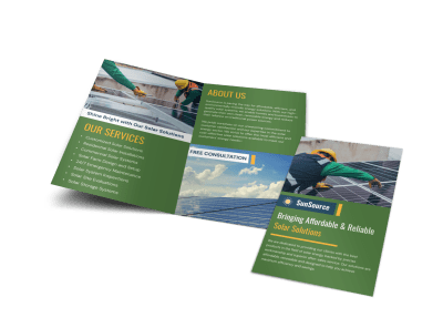 Energy & Environment Brochure Templates | MyCreativeShop