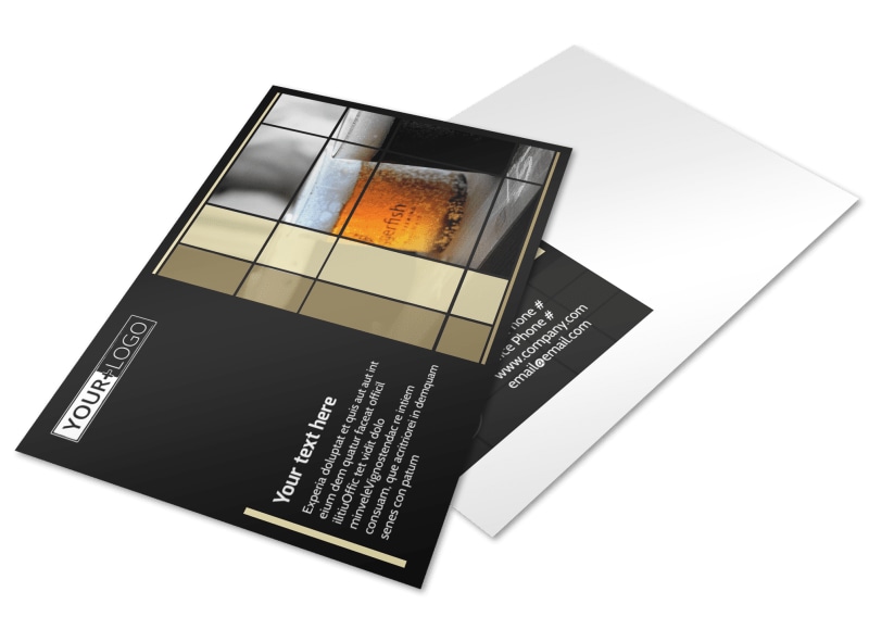 Beer Postcard Templates | MyCreativeShop