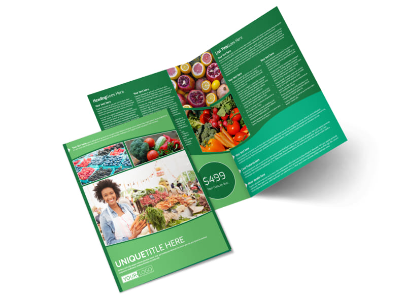 Farmers Market Brochure Templates | MyCreativeShop