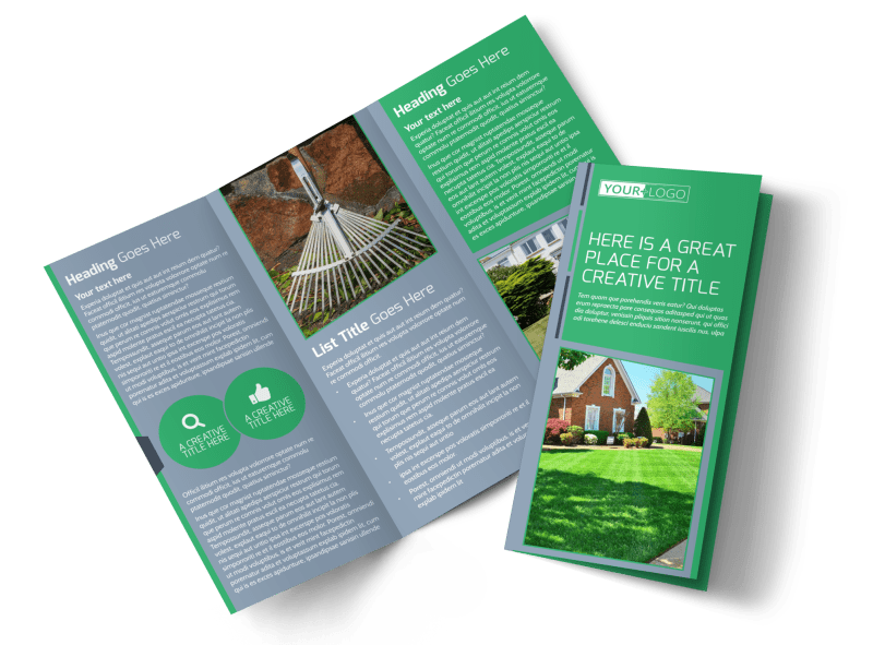 Tailored Lawn Care Brochure Template MyCreativeShop
