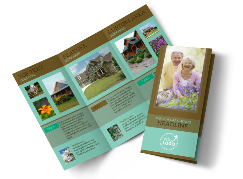 Beautiful Landscaping Brochure Template MyCreativeShop