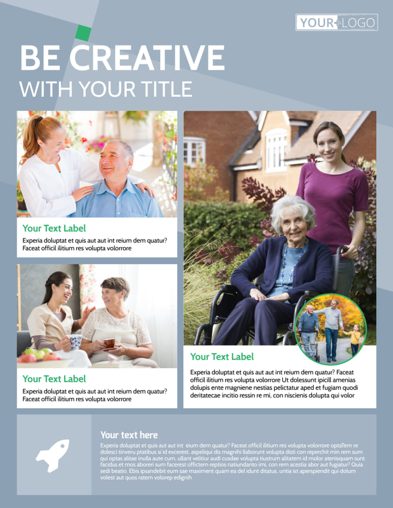 Assisted Living Center Flyer Template MyCreativeShop