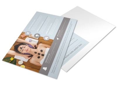 Massage Postcard Templates | MyCreativeShop