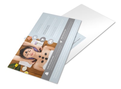 Massage Postcard Templates | MyCreativeShop
