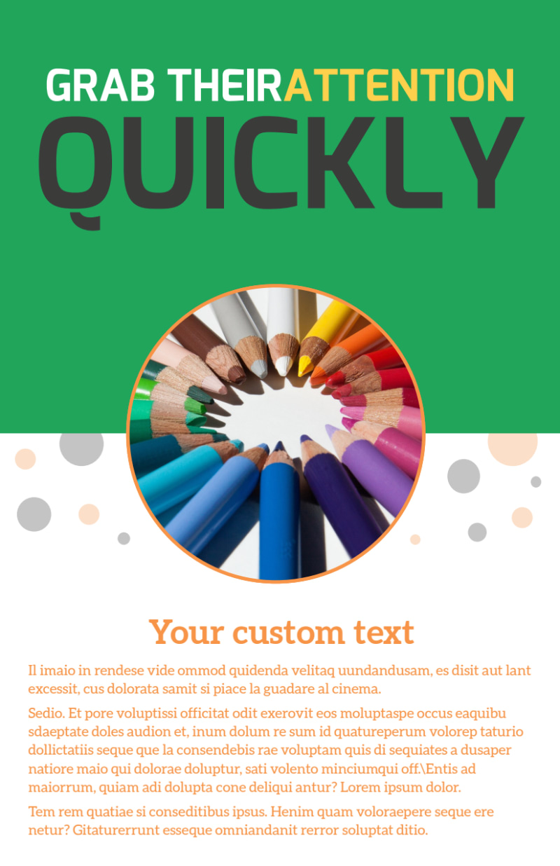 Art Classes Flyer Template | MyCreativeShop