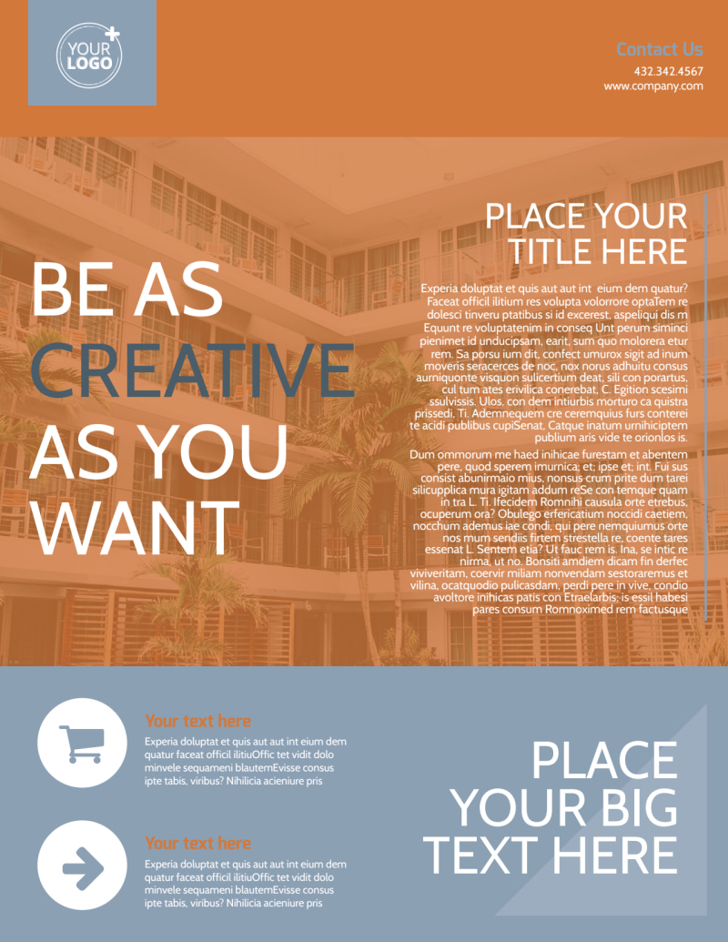Rental Property Management Flyer Template MyCreativeShop