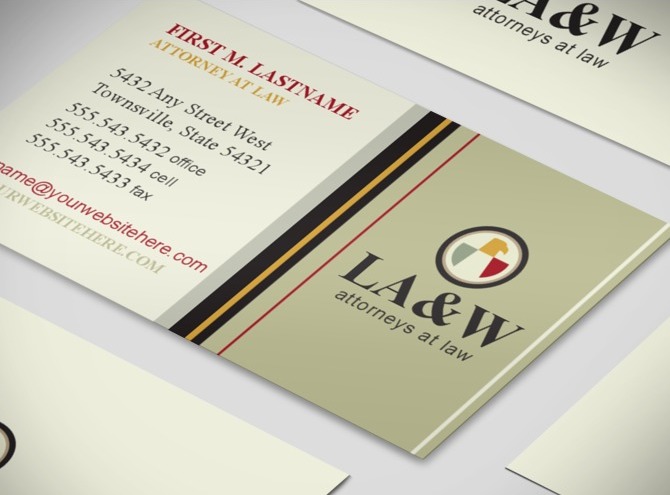 Paralegal Business Cards
