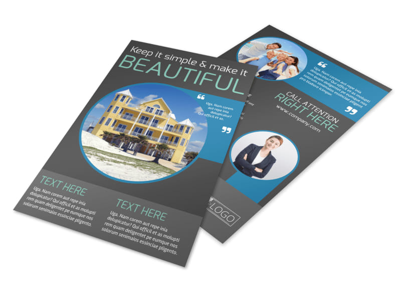 Vacation Rentals Flyer Template | MyCreativeShop