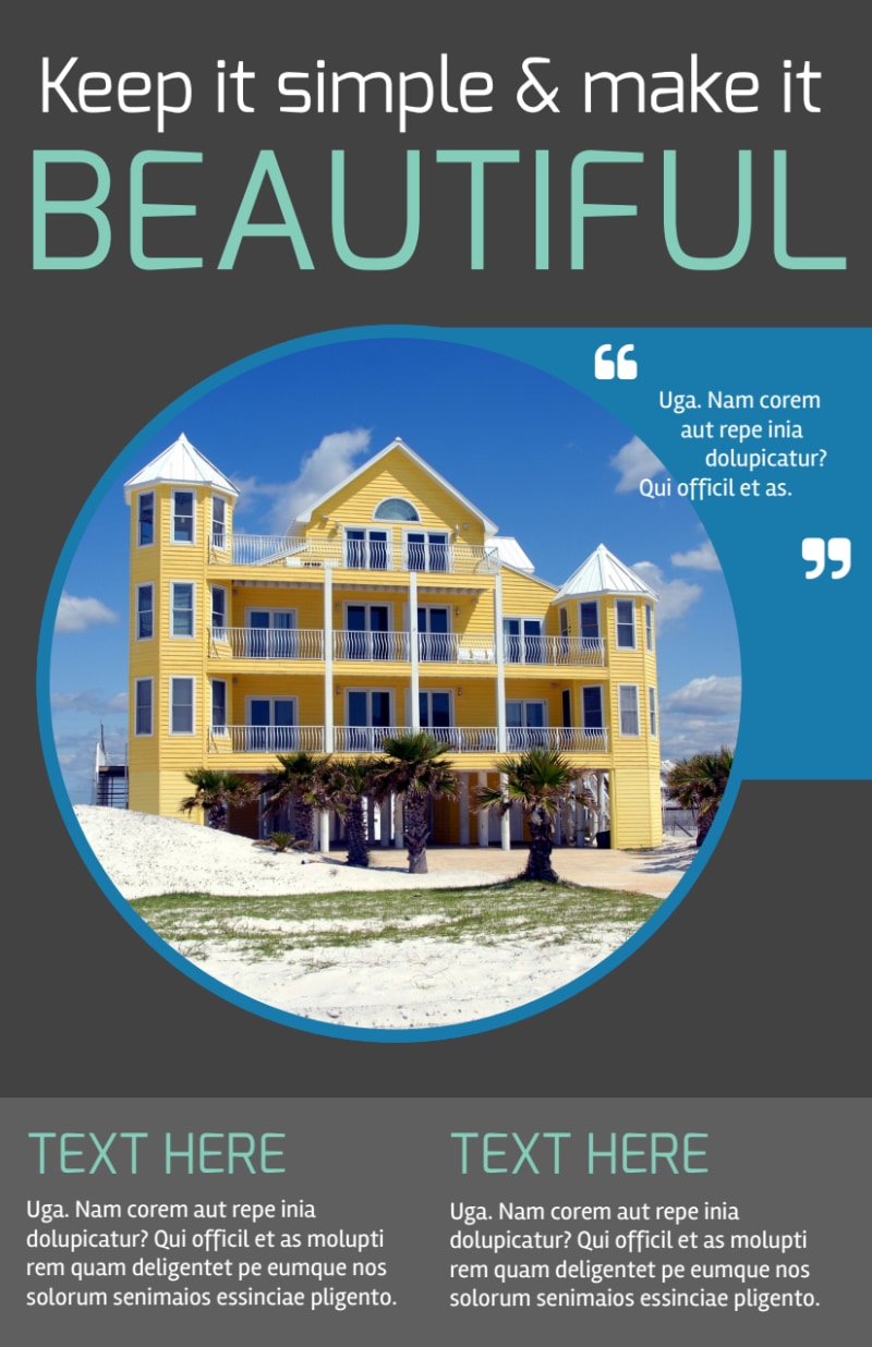 Vacation Rentals Flyer Template | MyCreativeShop