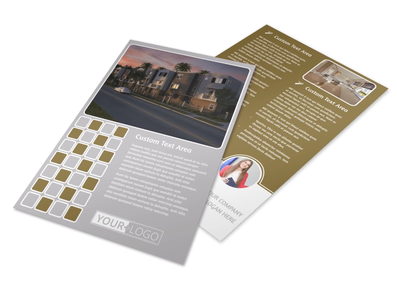 Apartment Complex Flyer Template | MyCreativeShop