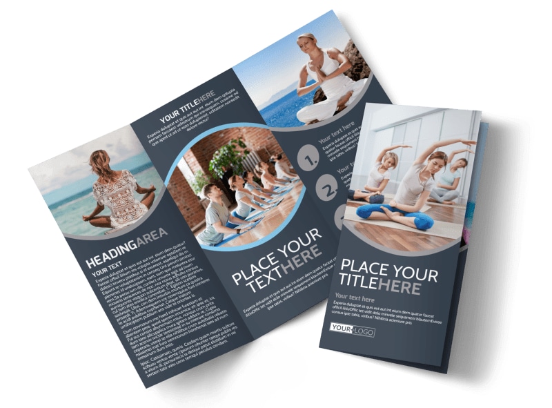 Yoga & Meditation Studio Brochure Template | MyCreativeShop