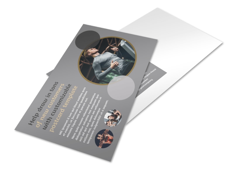 Club Postcard Templates | MyCreativeShop