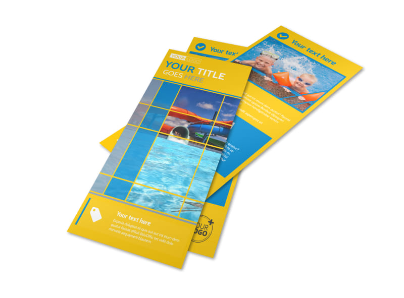 Water Park Flyer Template | MyCreativeShop