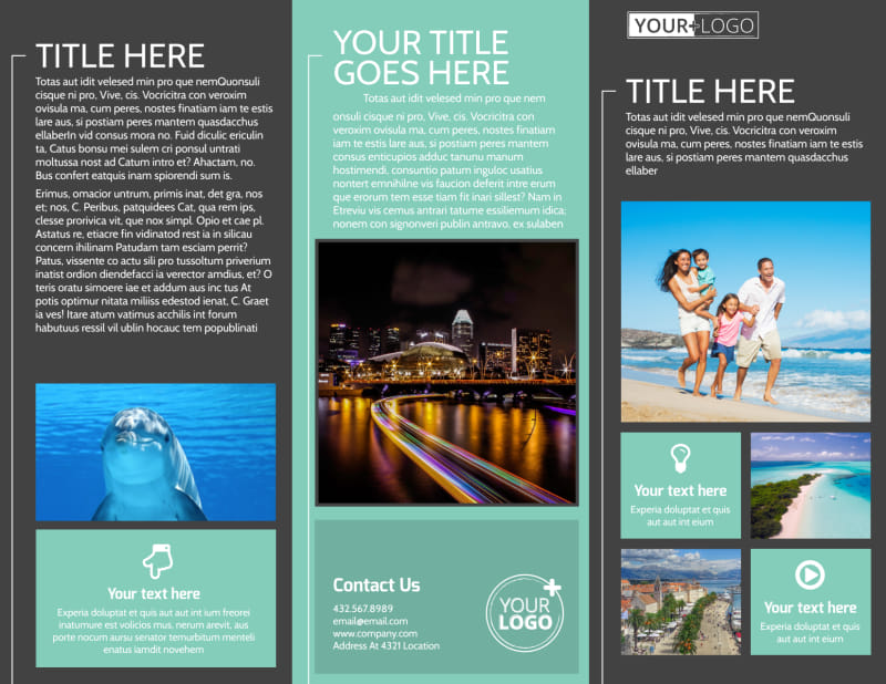 Guided Vacations Brochure Template MyCreativeShop