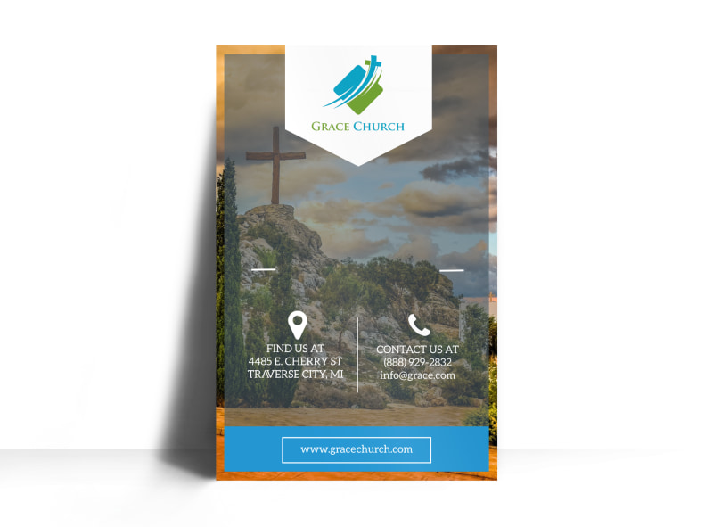 Church Sunday Service Poster Template | MyCreativeShop Church Sunday Service Poster Template | MyCreativeShop