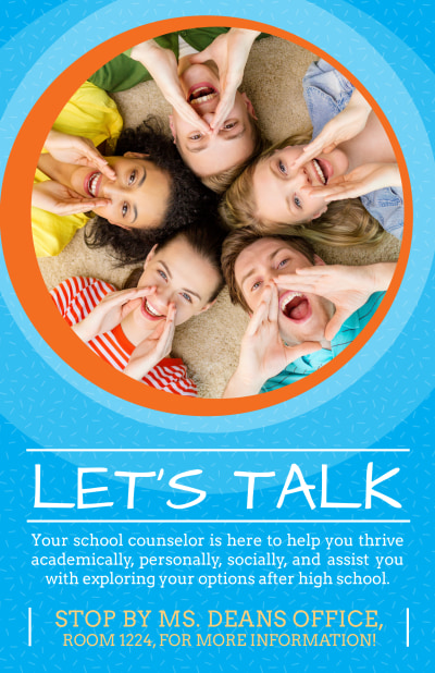 School Counseling Poster Templates | MyCreativeShop