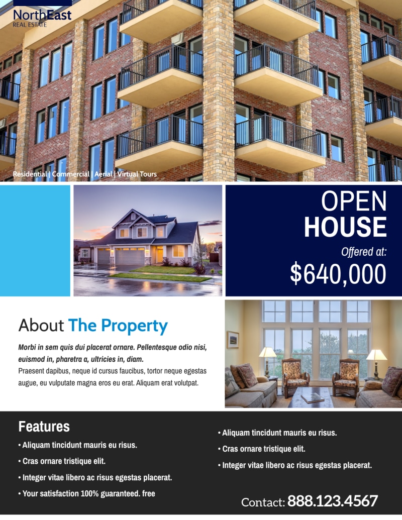 Prime Open House Flyer Template MyCreativeShop