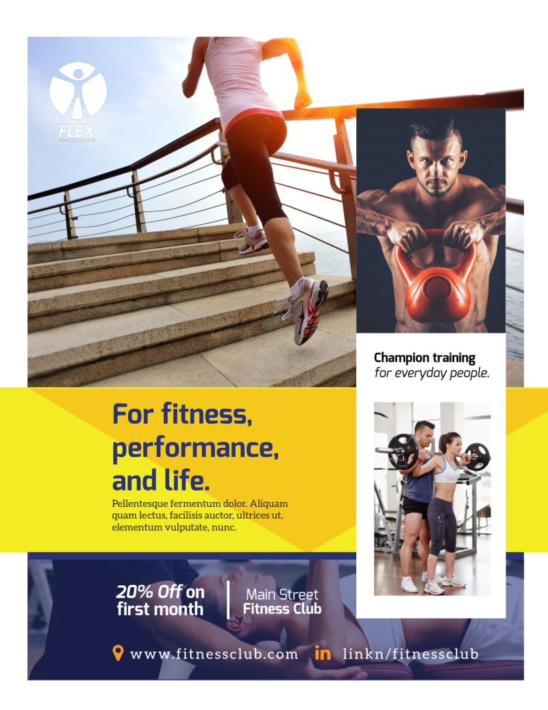 Personal Trainer Flyer Template