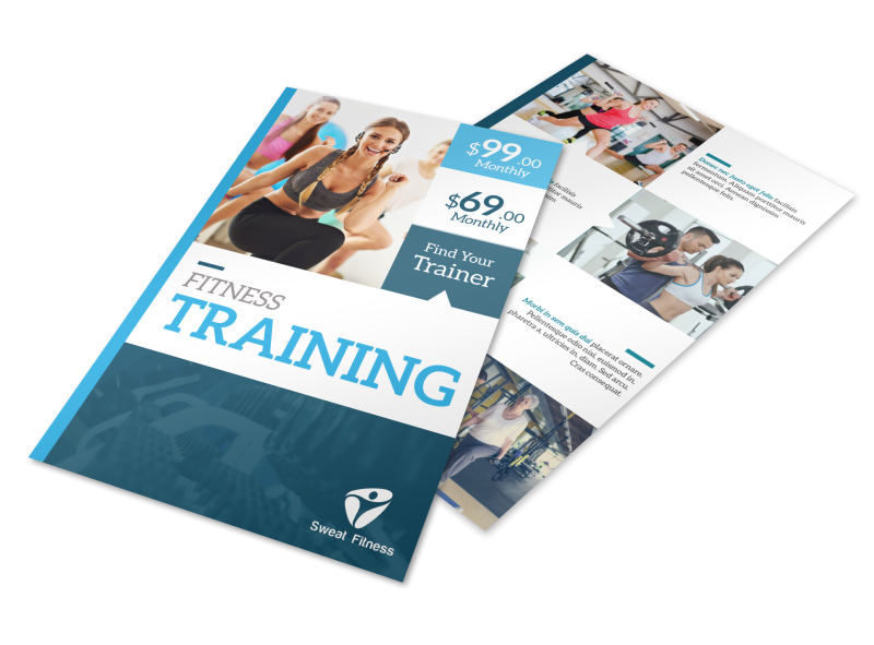 Personal Trainer Flyer Templates | MyCreativeShop