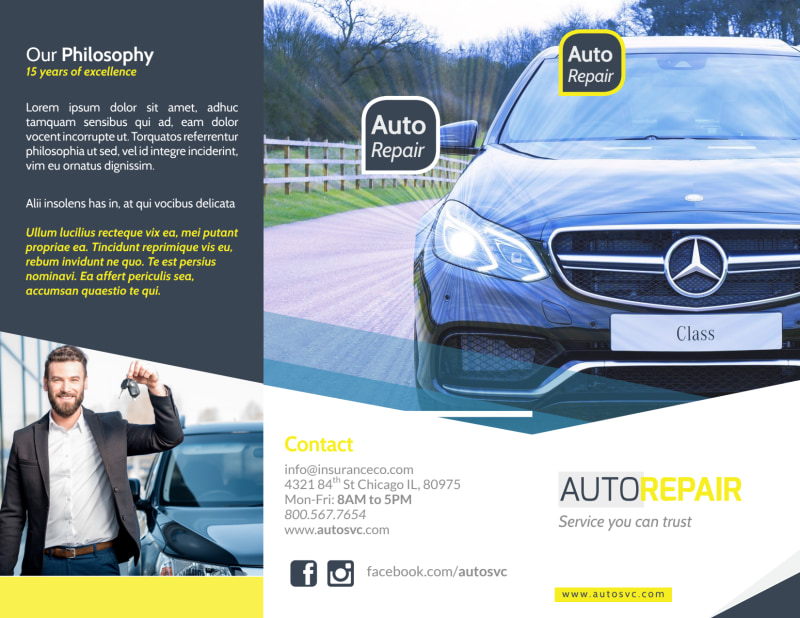 Automotive Service Brochure