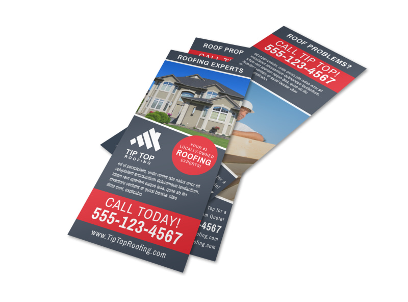 Local Roofing Flyer Template MyCreativeShop