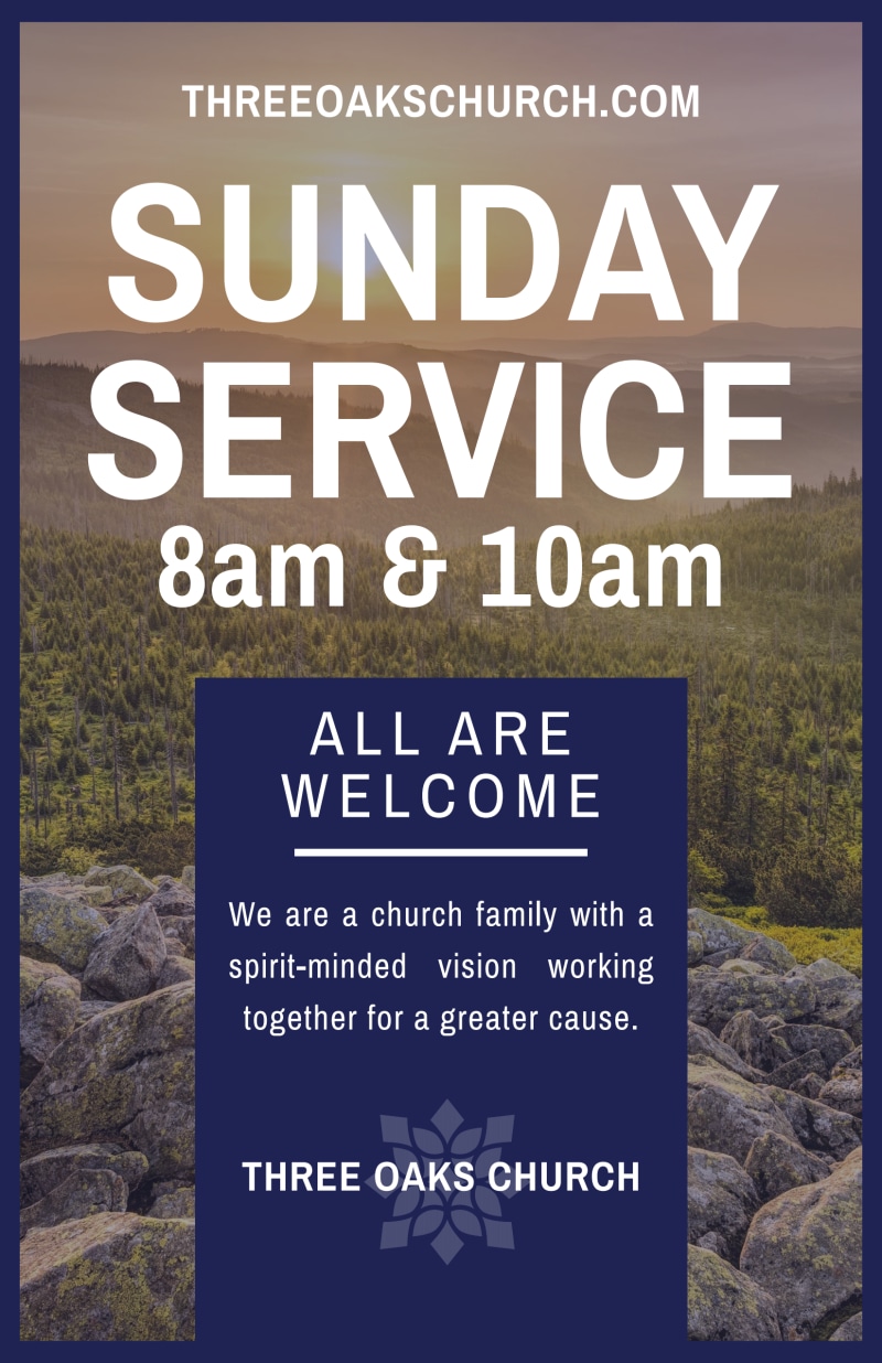 Sunday Service Poster Template | MyCreativeShop Sunday Service Poster Template | MyCreativeShop