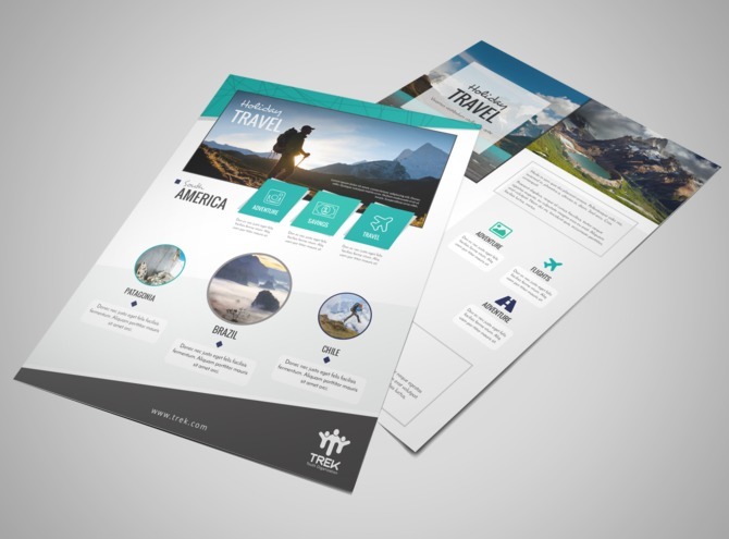 Awesome Travel Holiday Packages Flyer Template | MyCreativeShop