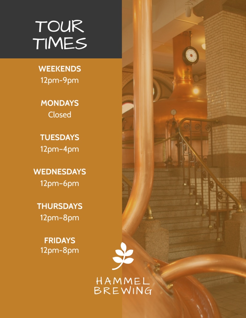 Beer Tasting Tour Flyer Template | MyCreativeShop