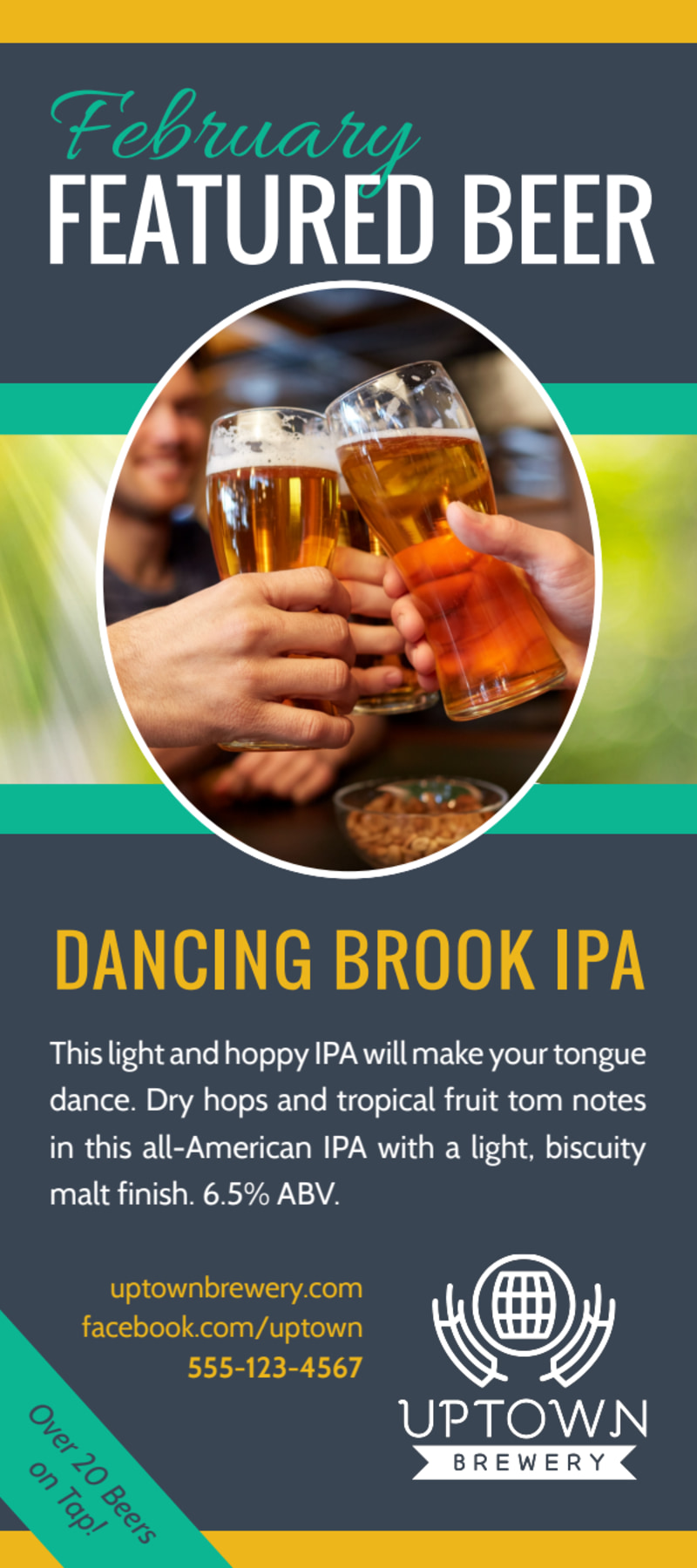 Featured Craft Beer Flyer Template | MyCreativeShop