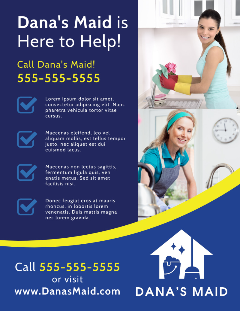 Free Printable House Cleaning Flyers Printable Templates