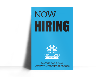 Now Hiring Poster Templates | MyCreativeShop