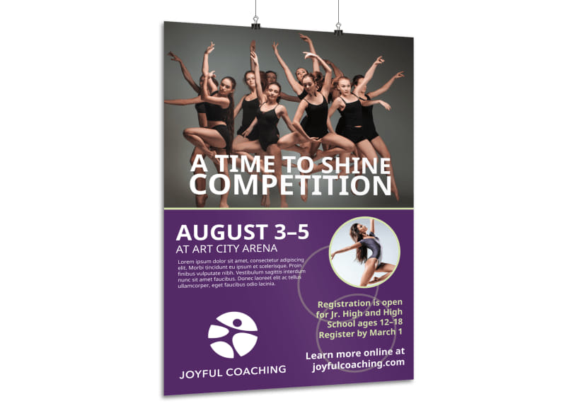 High School Dance Flyer