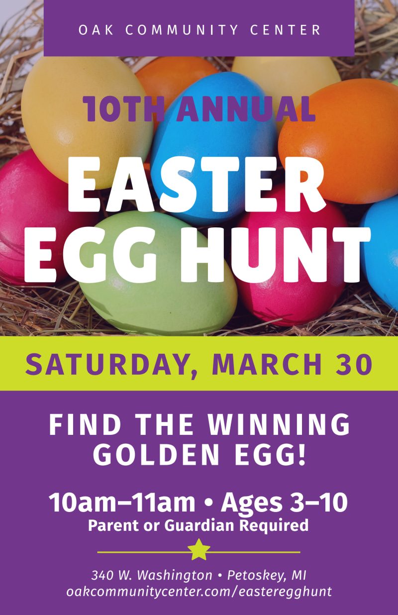 Annual Easter Egg Hunt Poster Template MyCreativeShop
